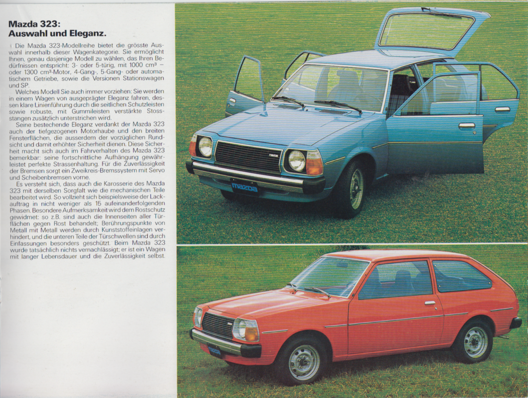 The hatchback you've probably forgot - The Mazda Familia FA4. - petrolpunx